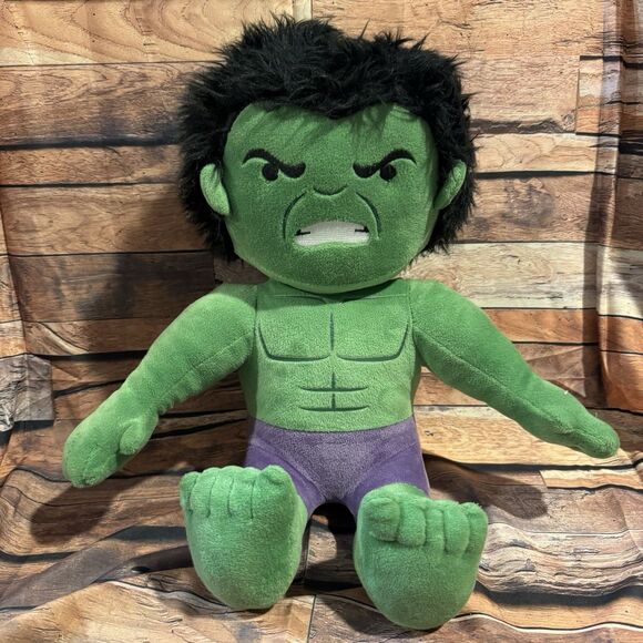 Marvel | Toys | Marvel Incredible Hulk Plush Figure Stuffed Animal Doll ...